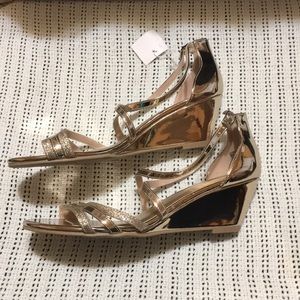 FIONI Clothing Shoes | Snakeskin Wedge Heel | Poshmark